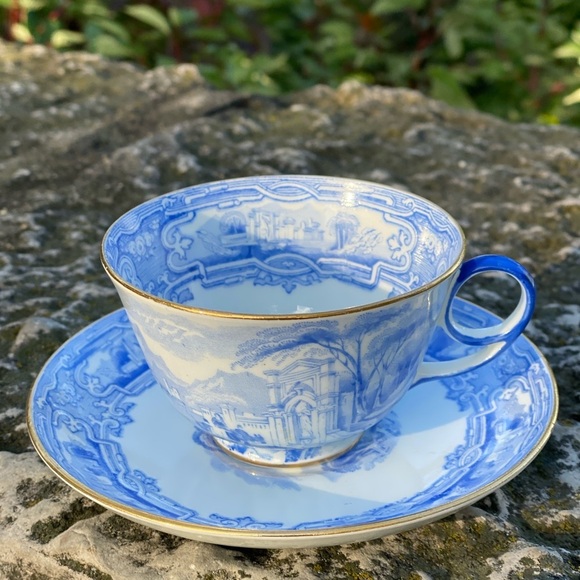 Atlas China | Dining | Very Rare Atlas China Stoke On Trent Blue And ...